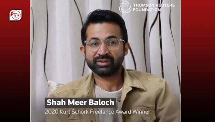Baloch journalist wins prestigious reporting award | The Balochistan Post
