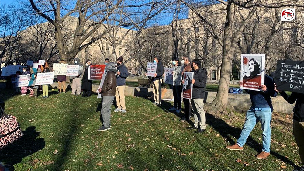 Protests in US, Netherlands and Balochistan against "murder" of Karima ...