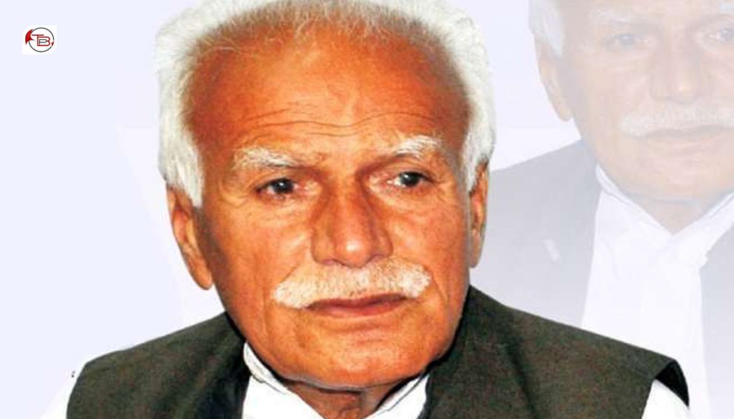 Veteran Baloch Leader tragically passes away in a car crash | The ...