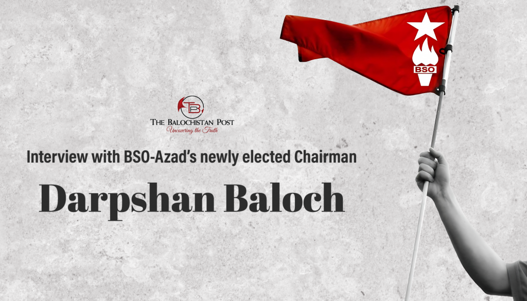 Interview with BSO-Azad’s newly elected Chairman Darpshan Baloch | The ...