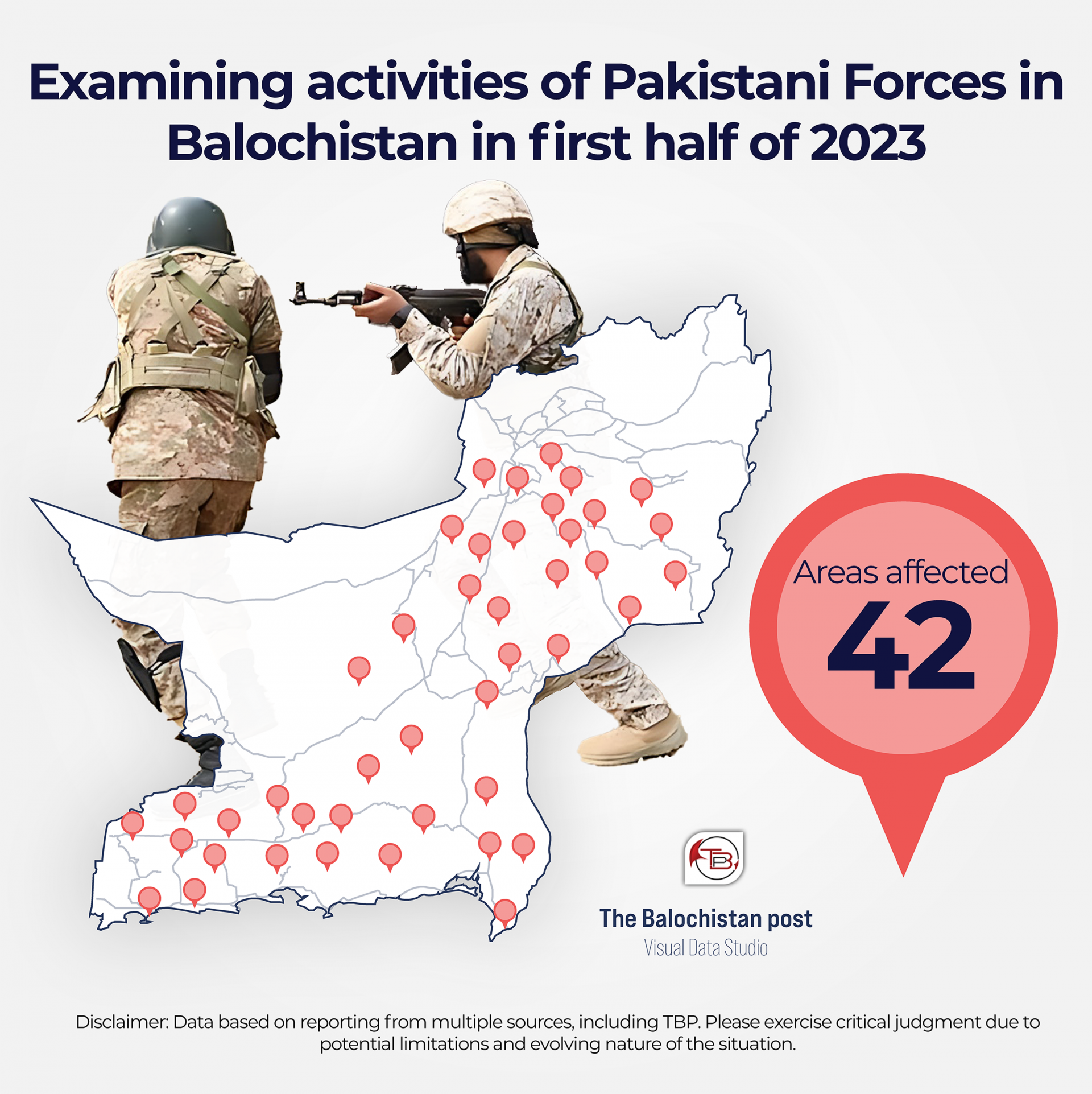 Balochistan: Pakistan forces' operations in 1st half of the year 2023 ...