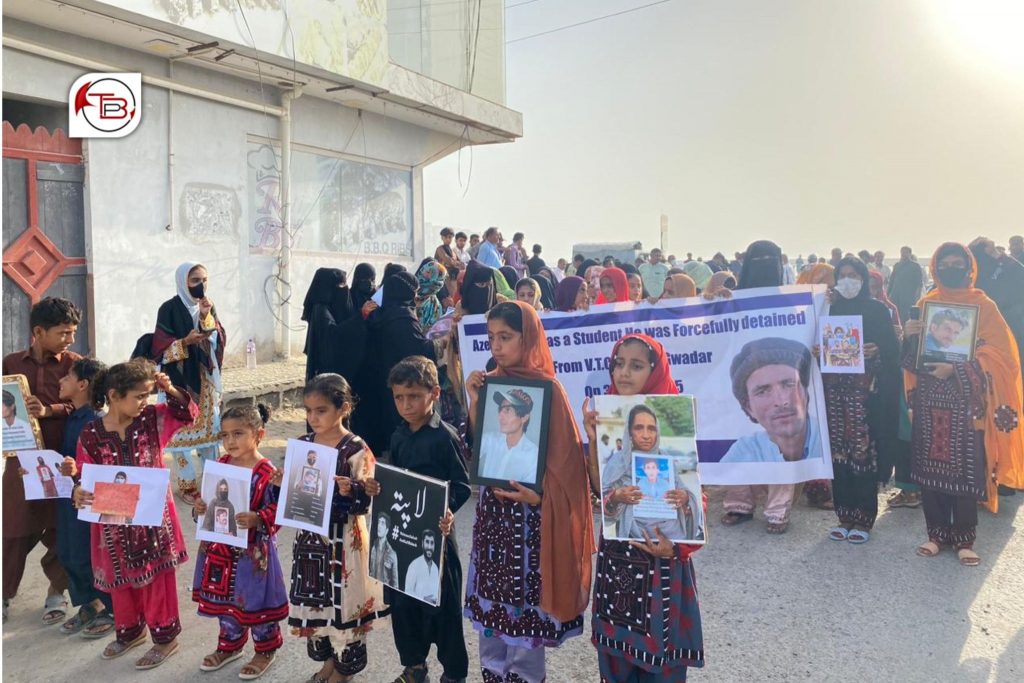 Gwadar: Protests mark 9 years of enforced disappearance of Azeem Dost ...