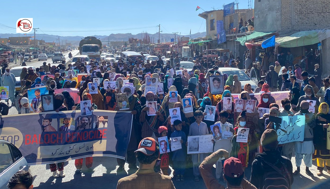 Long March Against “Baloch Genocide” Reaches Mangochar | The ...