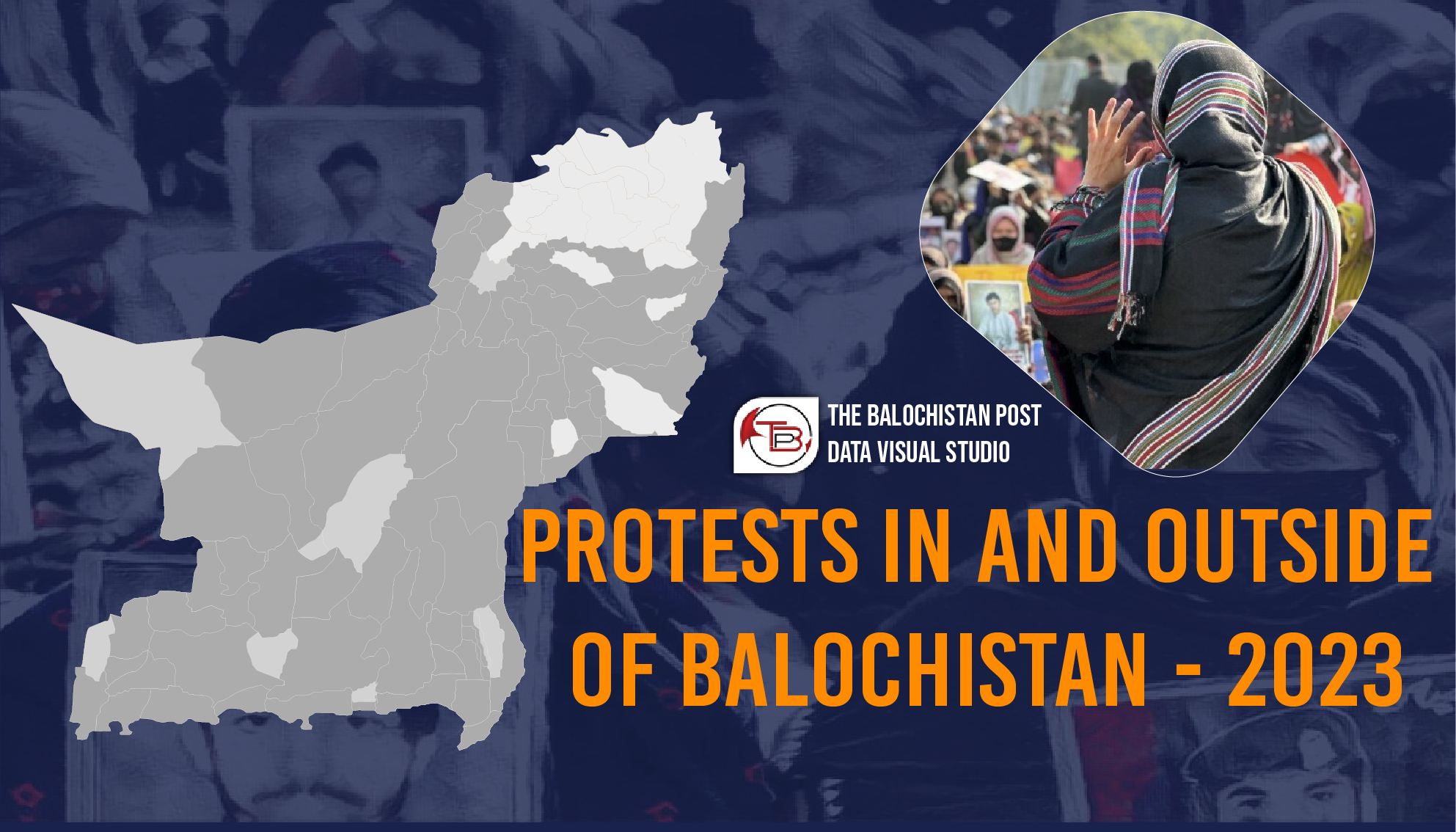 Year 2023: 813 Protests in Balochistan - TBP Infographics | The ...