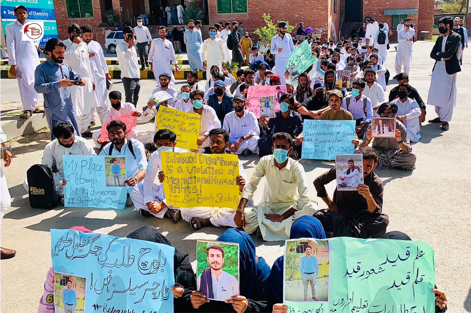 Sargodha: Students Protest Against Profiling, Harassment and Forced ...
