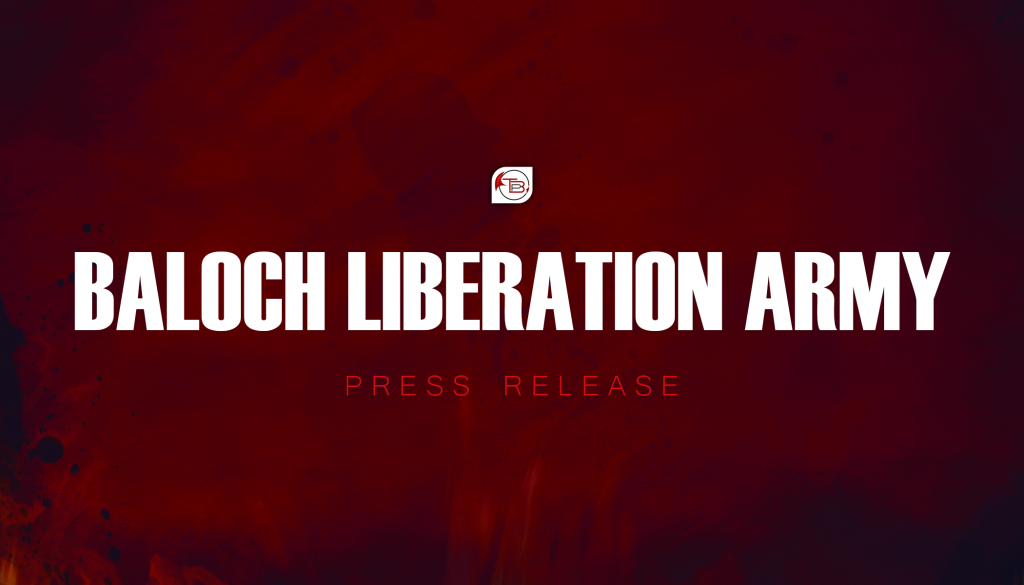 BLA Declares 'New Order Inevitable', Offers to Join Military Offensive ...