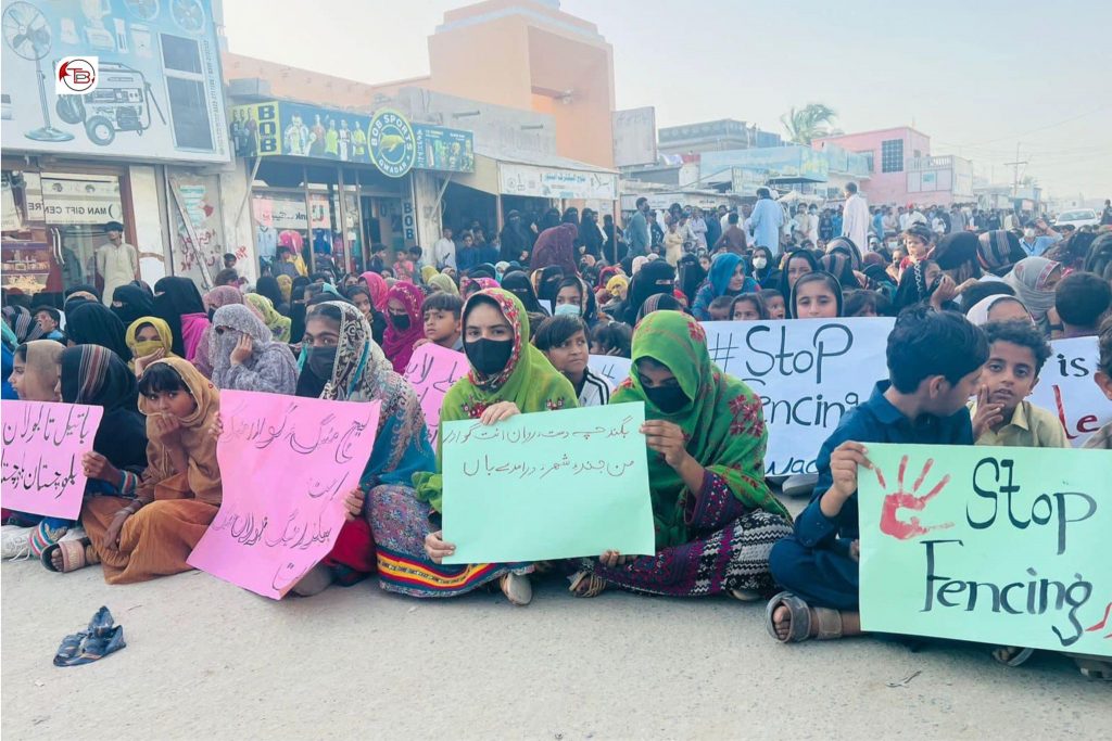 Baloch Yakjehti Committee (BYC) Protests Against Fencing in Gwadar ...