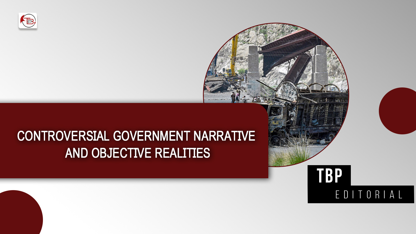Controversial Government Narrative and Objective Realities -- TBP ...