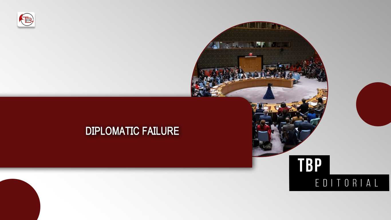 Diplomatic Failure -- TBP Editorial | The Balochistan Post