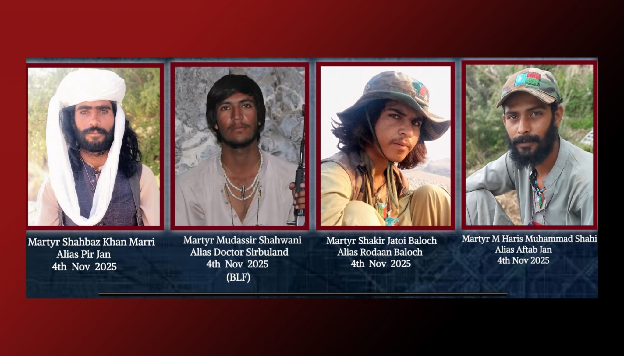 Baloch Armed Groups Claim Responsibility for Multiple Fresh Attacks in ...